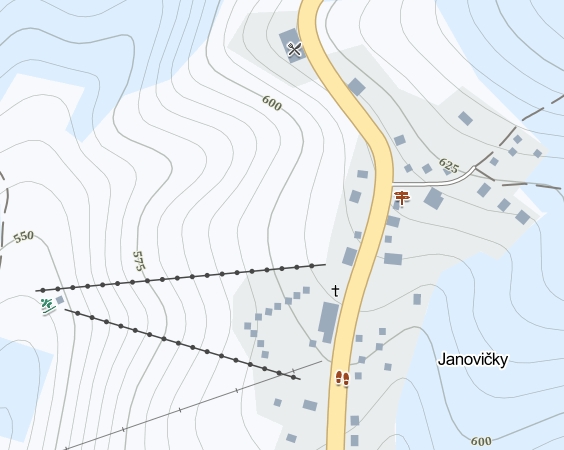 Lyžování Janovičky - Javoří hory, Broumovsko